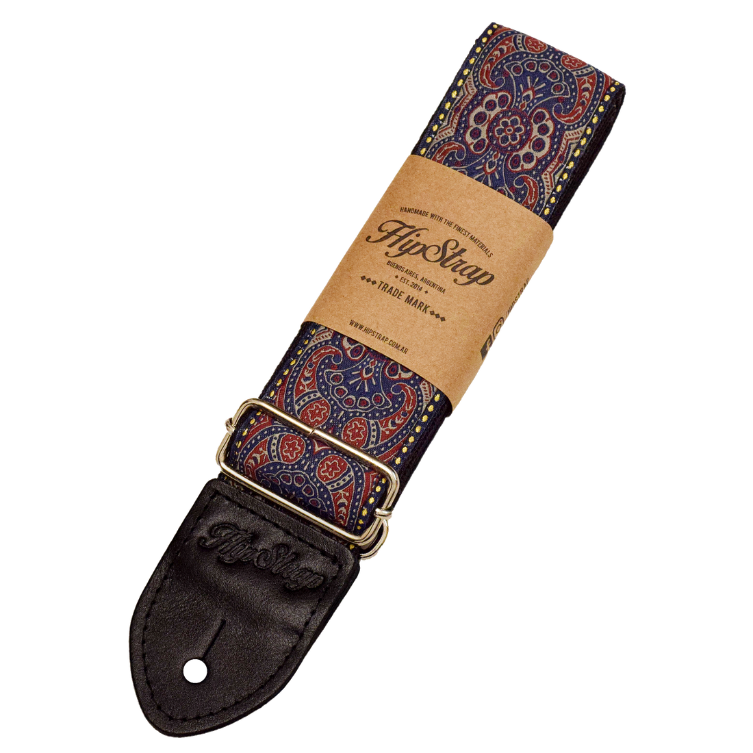 Kashmir Midnight Vintage Inspired Guitar Strap – HipStrap